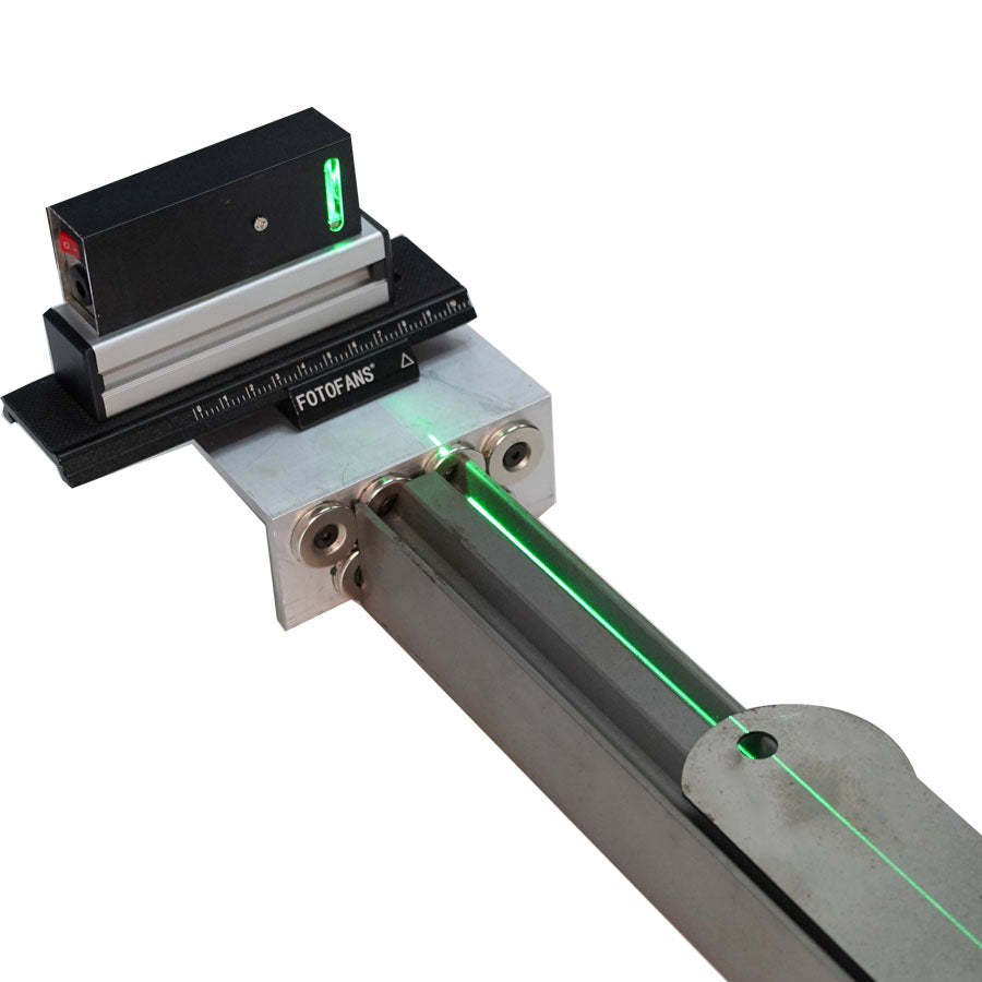 Magnetic laser alignment device for sheet metal bending machine press
