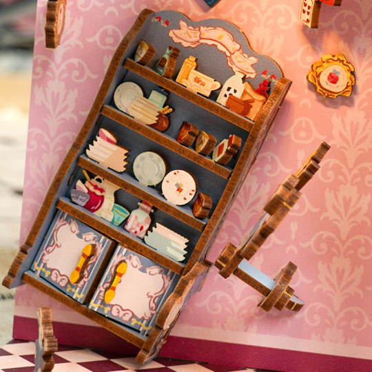 Alice in Wonderland DIY Book Nook Kit