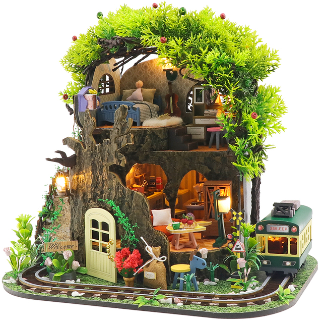 DIY Miniature Diorama Kits-BOOK NOOK WORLD