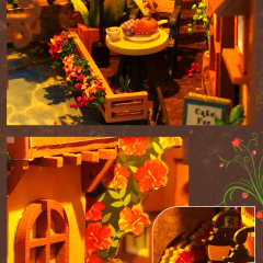 Colmar Town DIY Book Nook Kit-Book Nook World