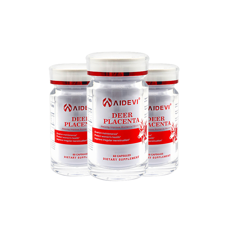 AIDEVI Deer Placenta Capsules 4000mg Dietaty Supplements