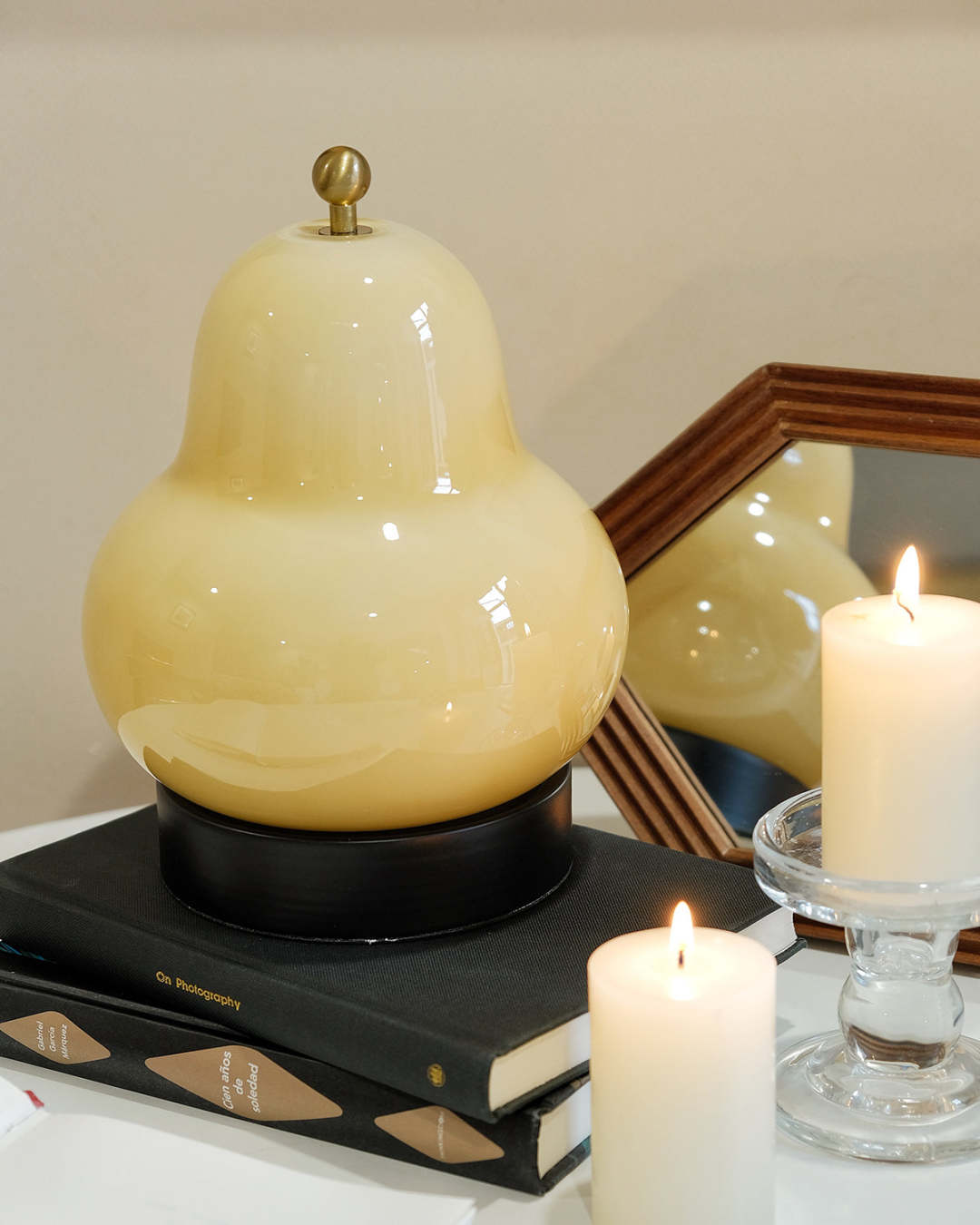 French Pear Table Lamp