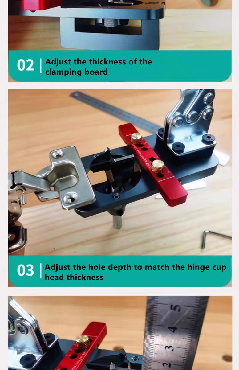 Woodworking hinge punch 35mm hinge punch