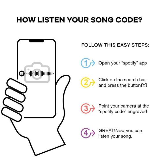 Custom Spotify Glass Music Plaque Night Light Spotify Code Lamp