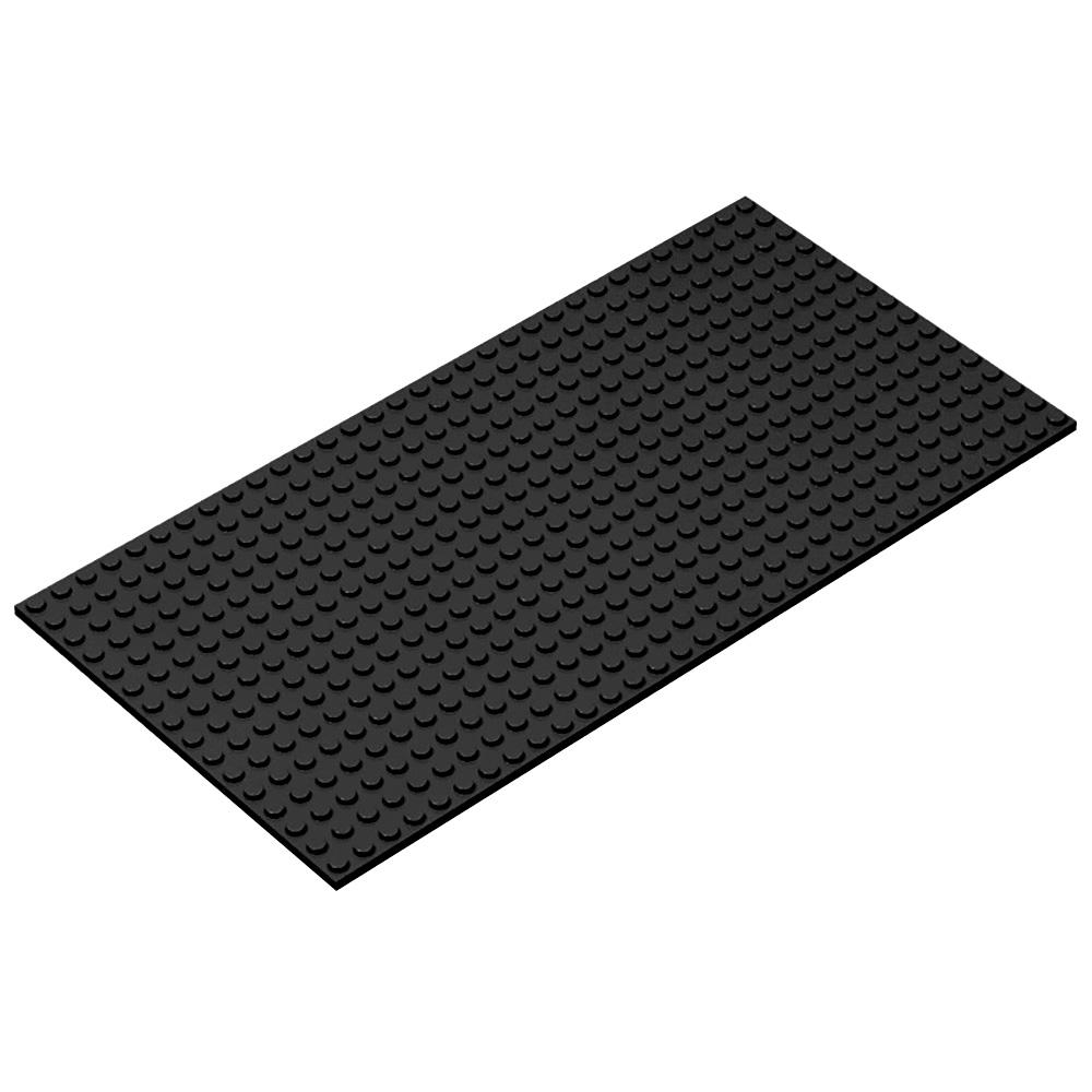 Classic Building Base Plate for Building Bricks Black 10.1*5inch