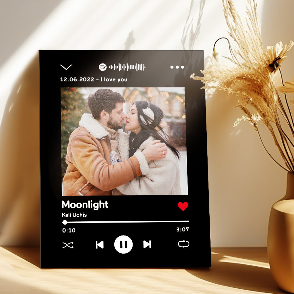 Personalised Spotify Code Plaque Personalized Photo Plaque Gift