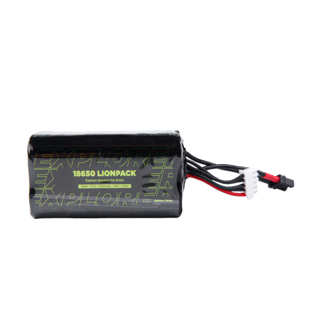 【No.B106】Explorer Lionpack 18650 3000mAh SONY VTC6 4S 14.8V 4S1P XT30 ...