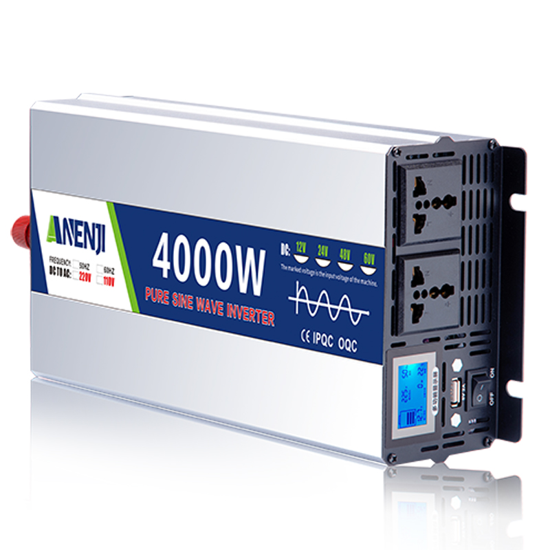 ANENJI Pure Sine Wave Inverter DC 12V 24V 48AC 220Vac Power 3000W Car ANENJI Pure Sine Wave Inverter DC 12V 24V 48AC 220Vac Power 3000W Car
