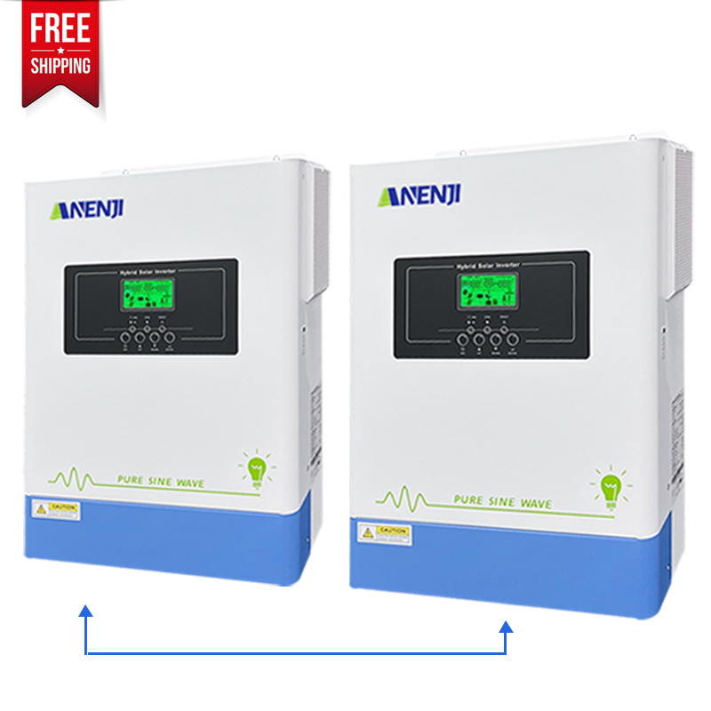 Anenji Hybrid Solar Inverter 11 2kw 230vac Mppt 100a Solar Charger Pv