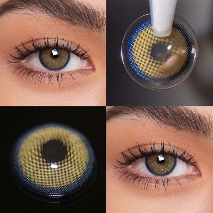 Yellow Colored Contacts - Boosting Confidence and Strength