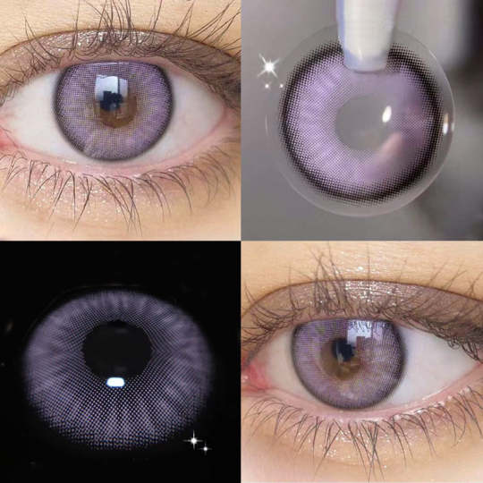 Unibling Purple Contacts: Stand Out with Vivid Color – unibling
