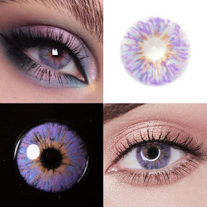 Unibling Purple Contacts: Stand Out with Vivid Color – unibling