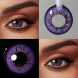 Unibling Cyber Violet Colored Contacts (Yearly)