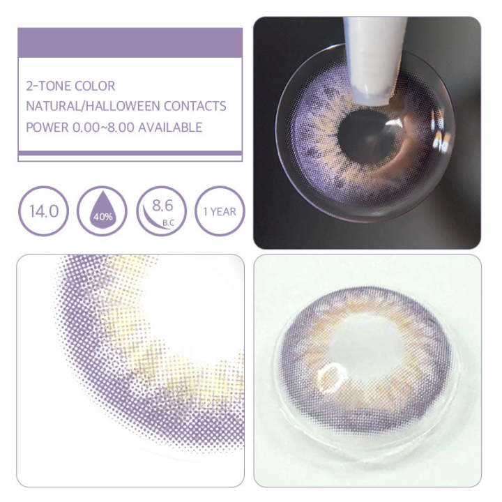 Purple Contacts – unibling