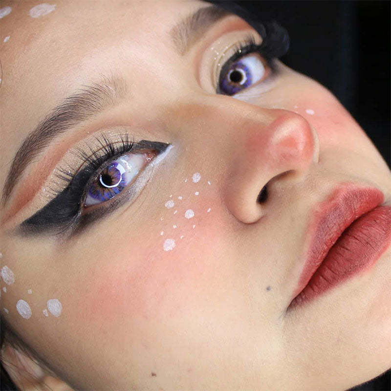 Unibling Monet Purple Colored Contacts (Yearly)