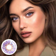 Unibling Monet Purple Colored Contacts (Yearly)