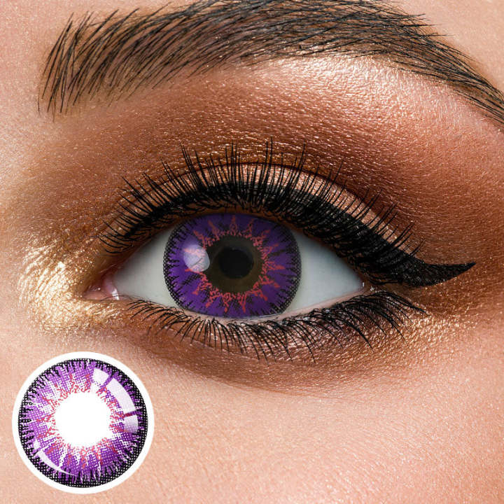 Unibling Purple Contacts: Stand Out with Vivid Color – unibling