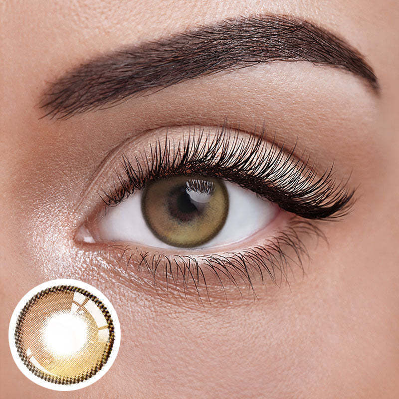 Creamy Yellow Contacts - Get the Sweet New Look with Unibling