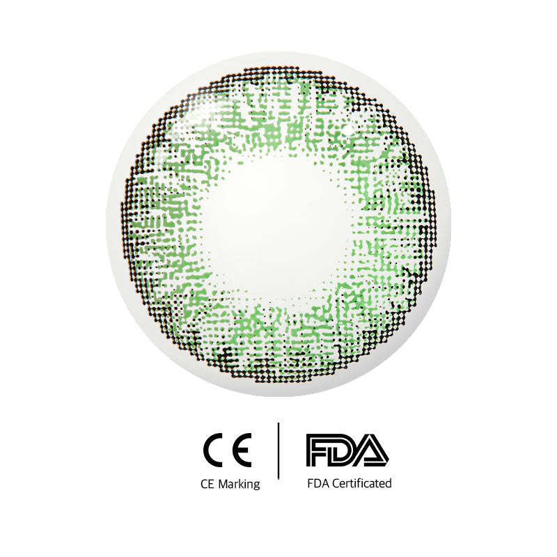 Pure Green Contacts - Sapphire Green Lenses for Stunning Eyes