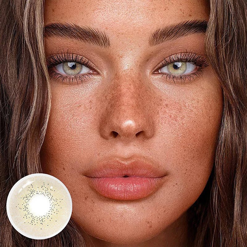 Unibling Ocean Brown Colored Contact Lenses (1-Year)
