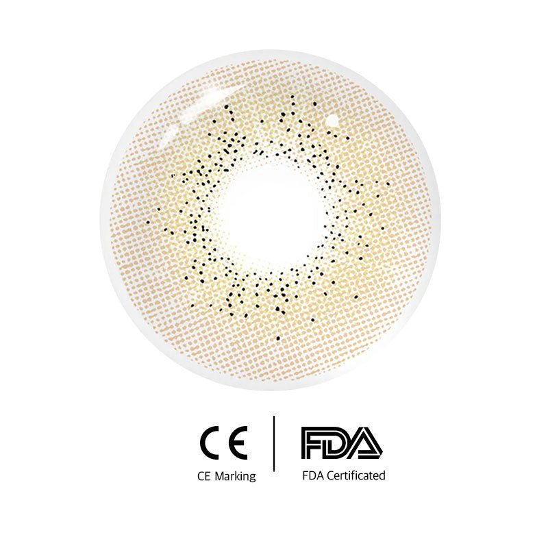 Unibling Ocean Brown Colored Contact Lenses (1-Year)