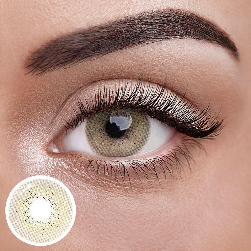 Unibling Ocean Brown Colored Contact Lenses (1-Year)