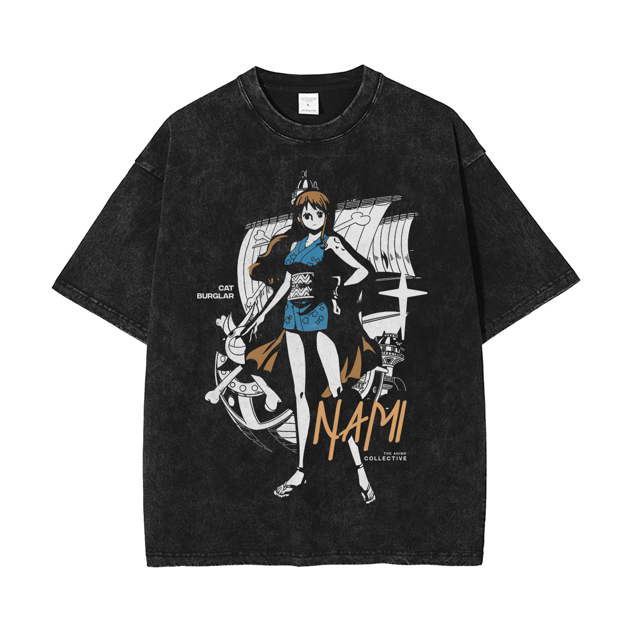 Nami Vintage Oversized T-Shirt – TheAnimeCollective