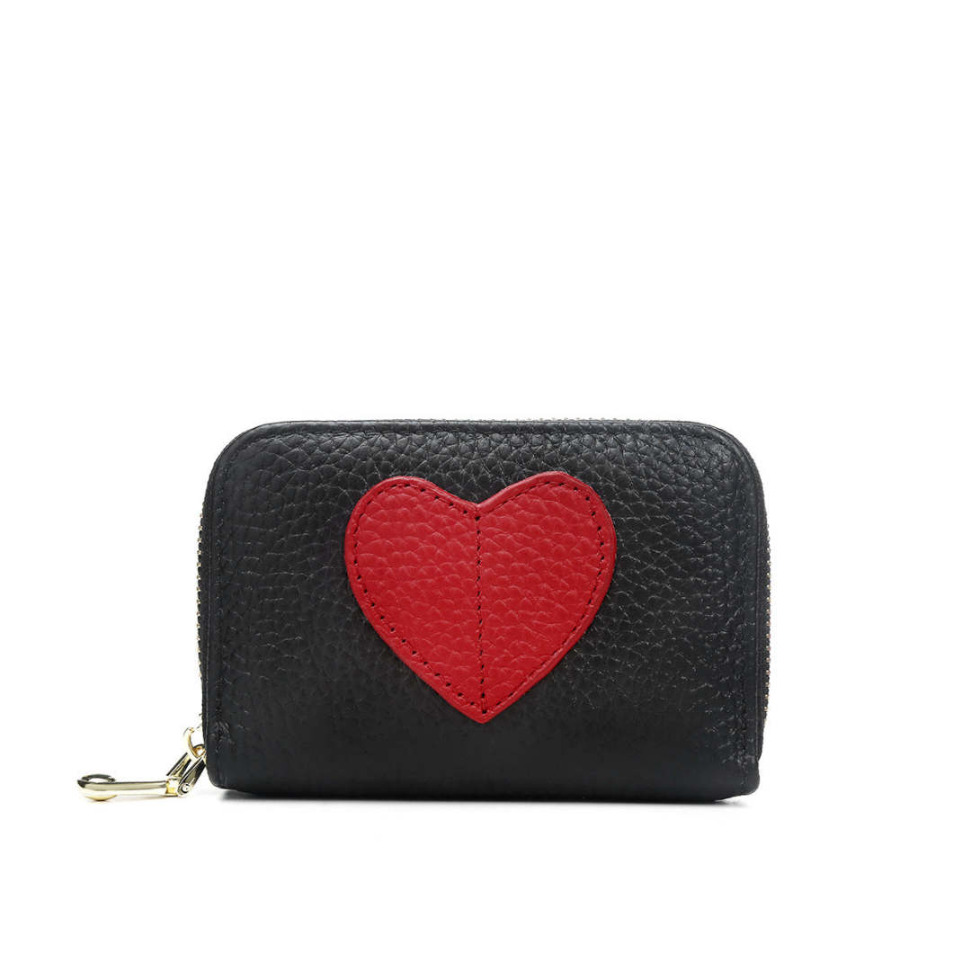Factory direct sales of new heart-shaped wallet leather short ten ...