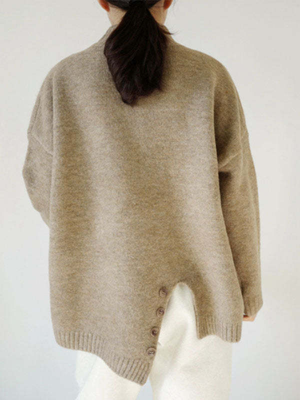 Casual Split-side Sweater