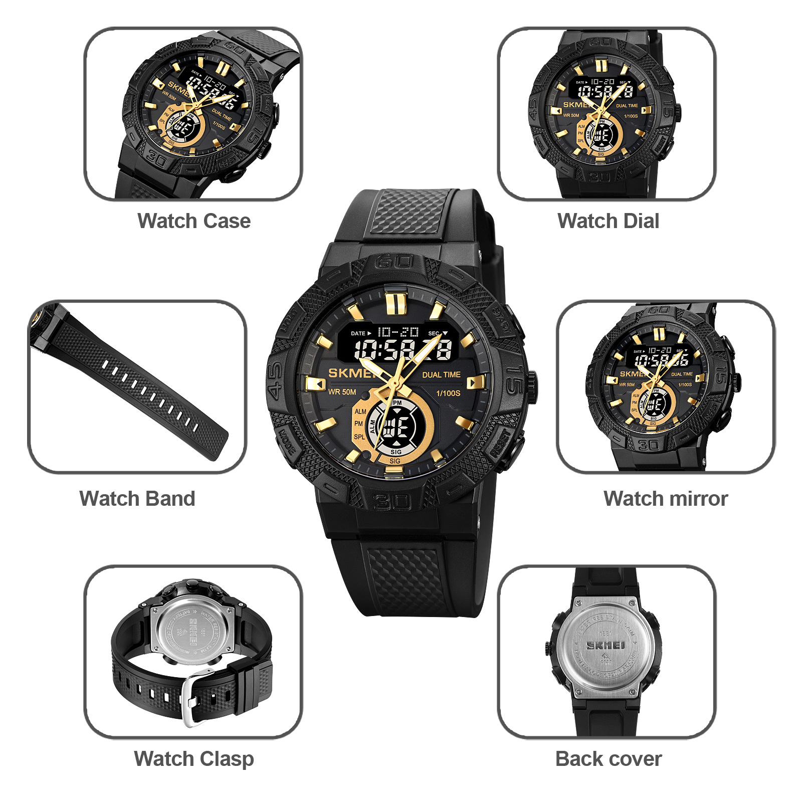 custom watch logo digital