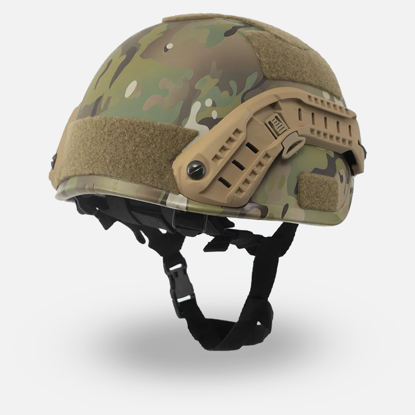 Camouflage ACH/MICH IV High Cut 2000 NIJ Super Ballistic Helmet Tactic