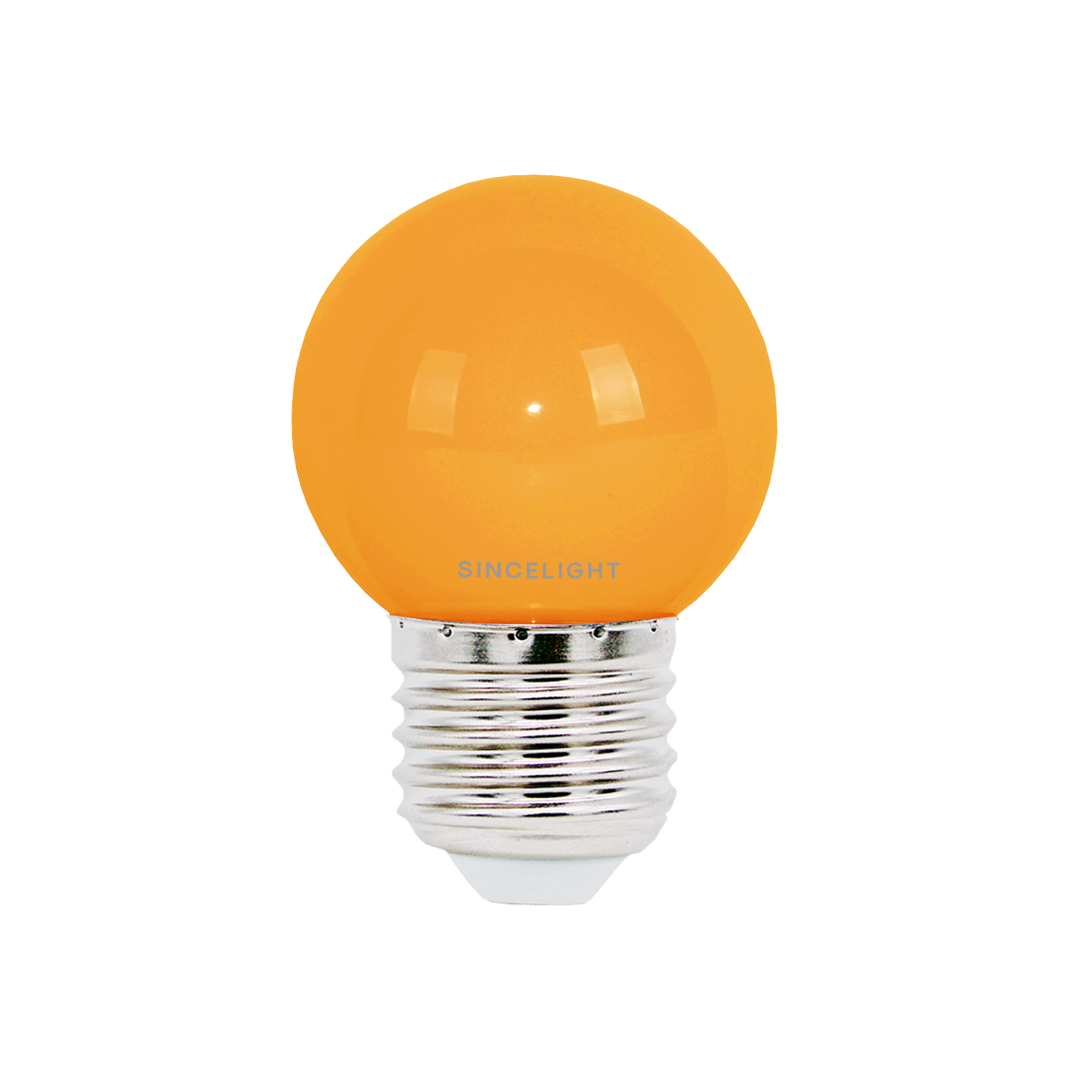 1W LED Colour Bulb with E27 Cap ( Orange )