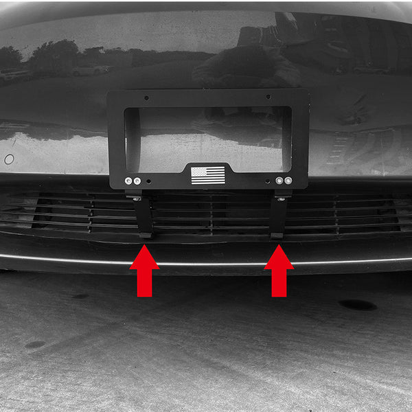 Tesla Model 3/Y American Standard Metal License Plate Frame – TESEVO