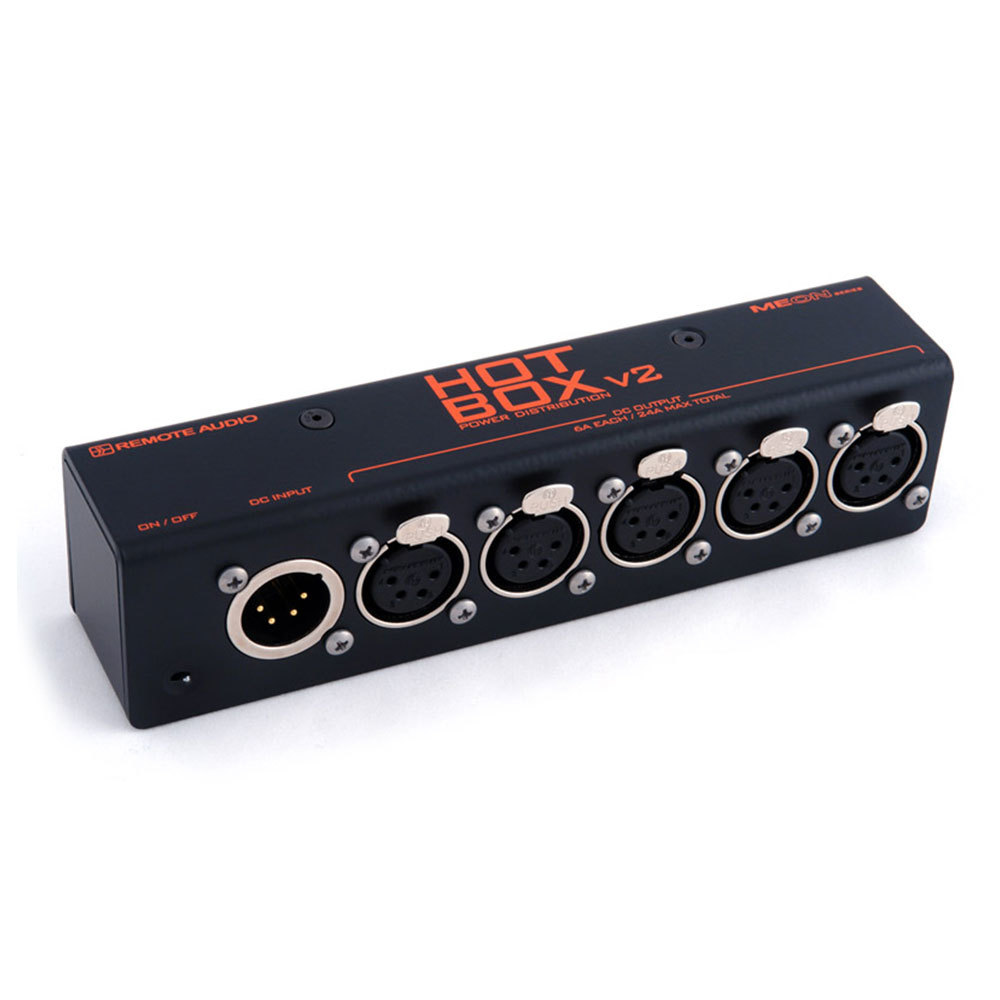 Remote Audio Hot Box v2 Power Distribution