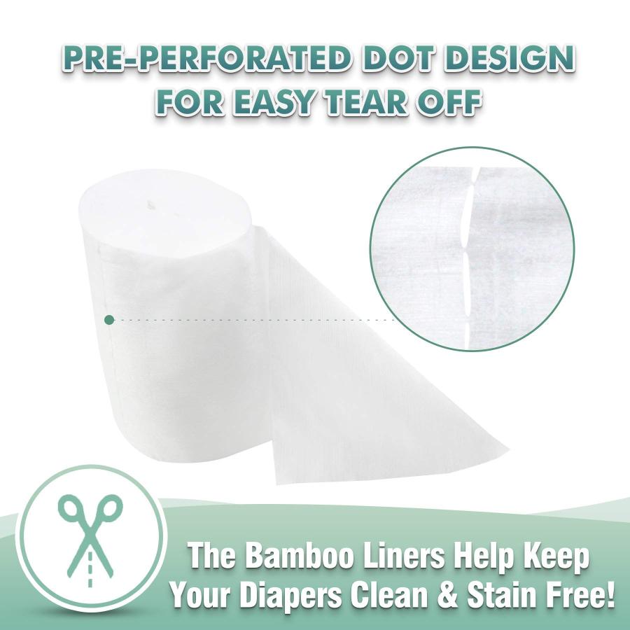 Bamboo Baby Diaper Liners | Wegreeco