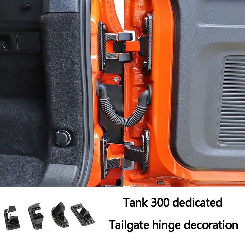 Great Wall WEY Tank 300 2022 2023 Tailgate Trunk Door Hinge Protection ...
