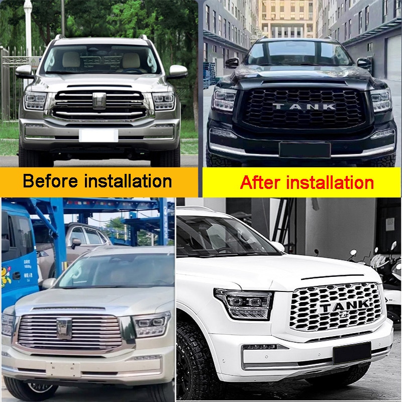 For Great Wall GWM WEY TANK 500 Tank 500 Grille Modification Front MVF ...