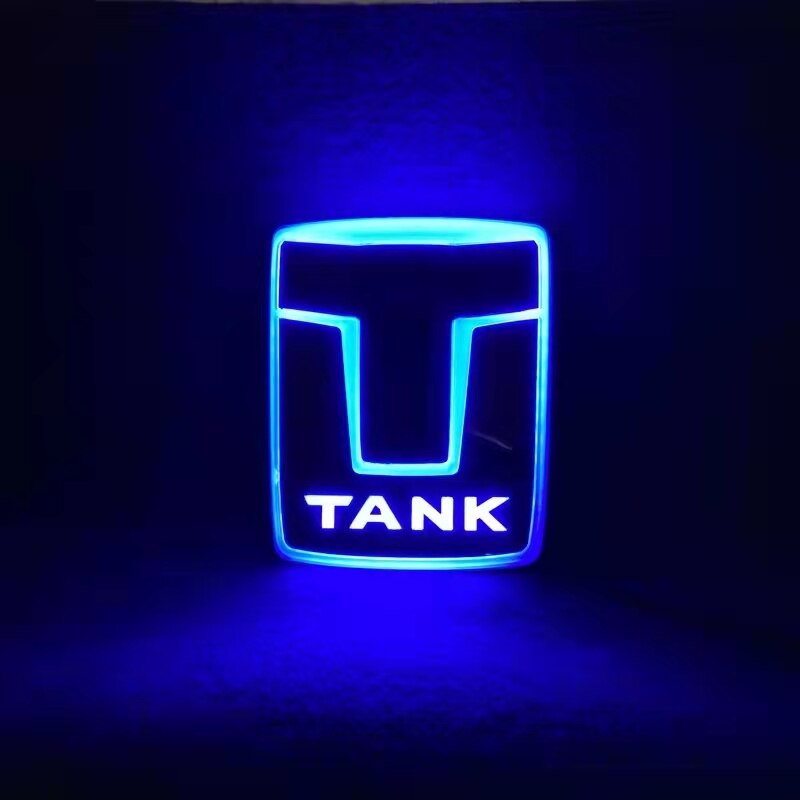 Great Wall WEY TANK 300 Tank 300 Car Logo Sticker With Light Medium ...